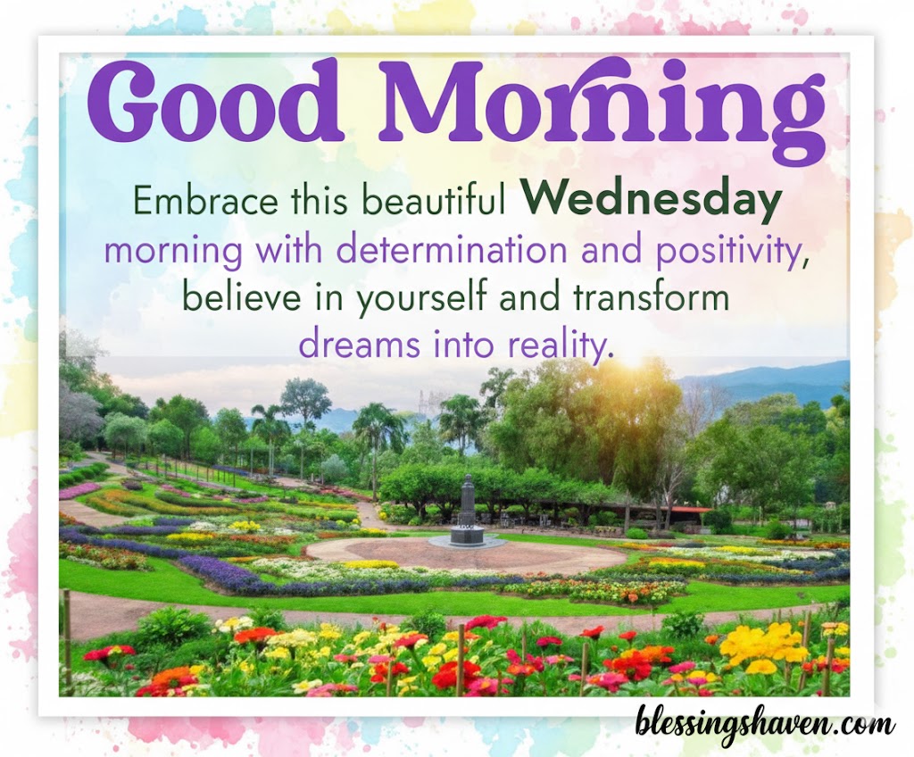 Happy Good Morning Wednesday Blessings, Prayers, Quotes Images